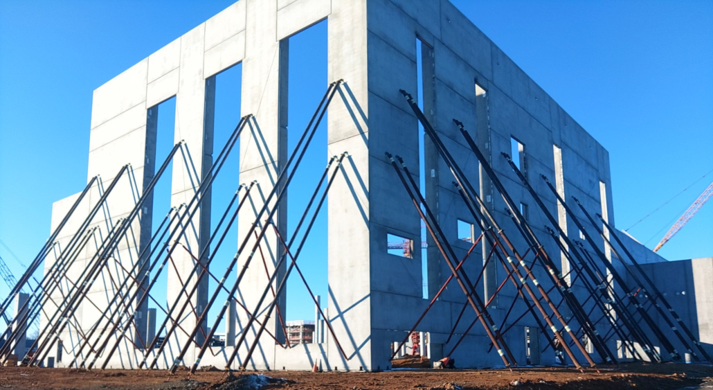 Bigger Buildings... Bigger Braces... - SureBuilt Concrete Forms ...