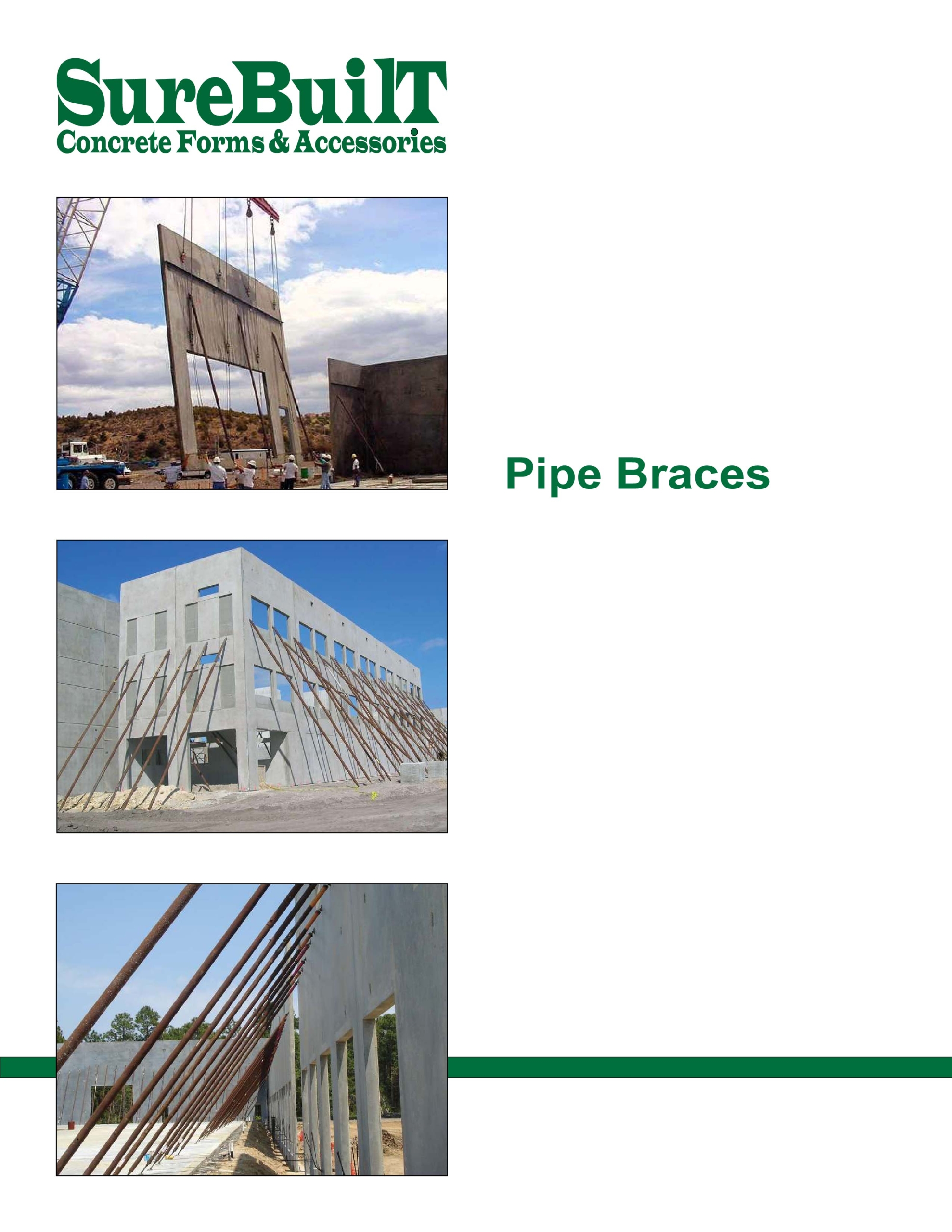 Pipe Braces Like Crazy - SureBuilt Concrete Forms & Accessories